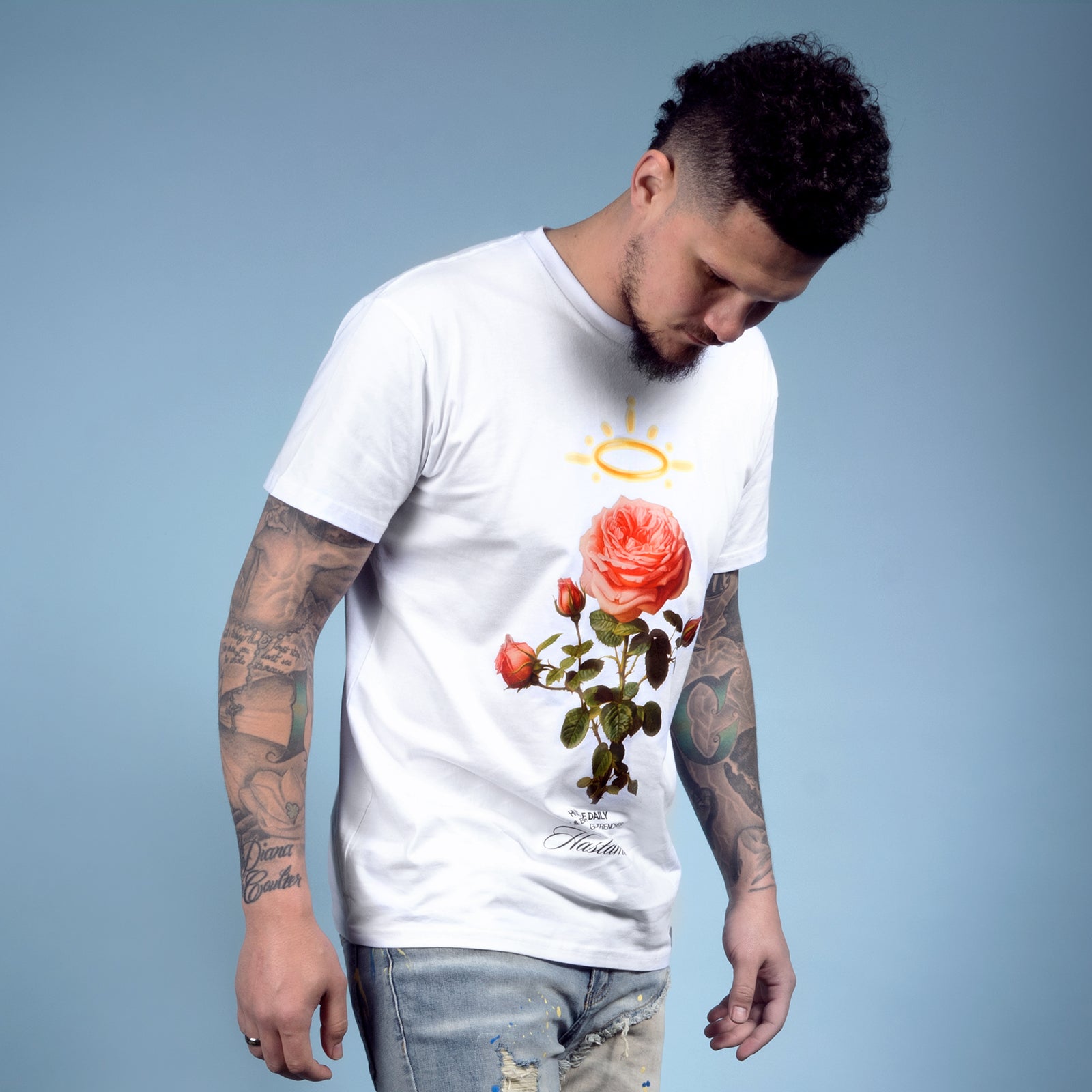 Pink Rose Tee - Hastamuerte