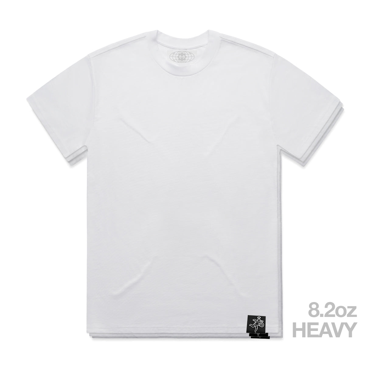 White Heavyweight Tee - Basic – Hastamuerte