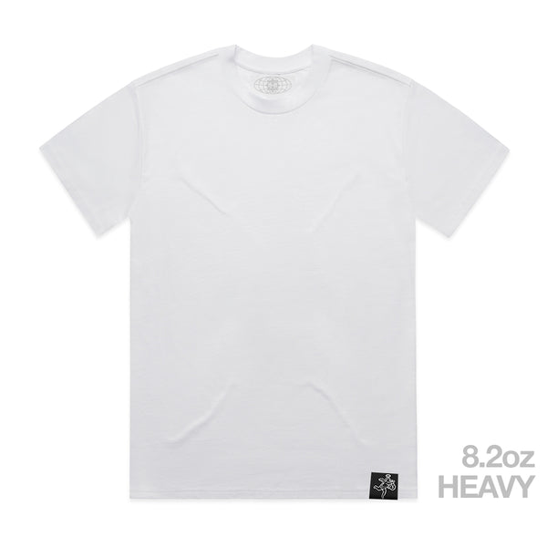 White Heavyweight Tee - Basic – Hastamuerte